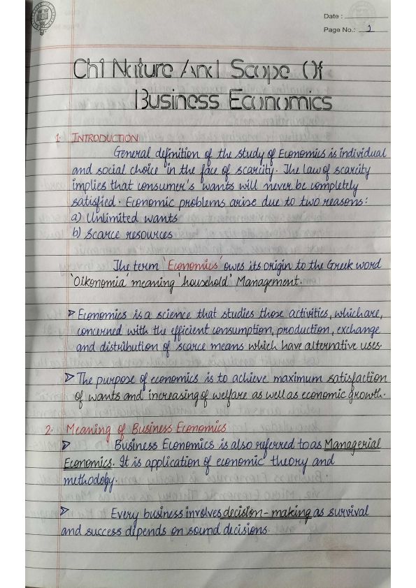 Download Economics all chap handwritten notes - Handwritten NotesNotes ... Download Economics all chap handwritten notes - Handwritten NotesNotes ...