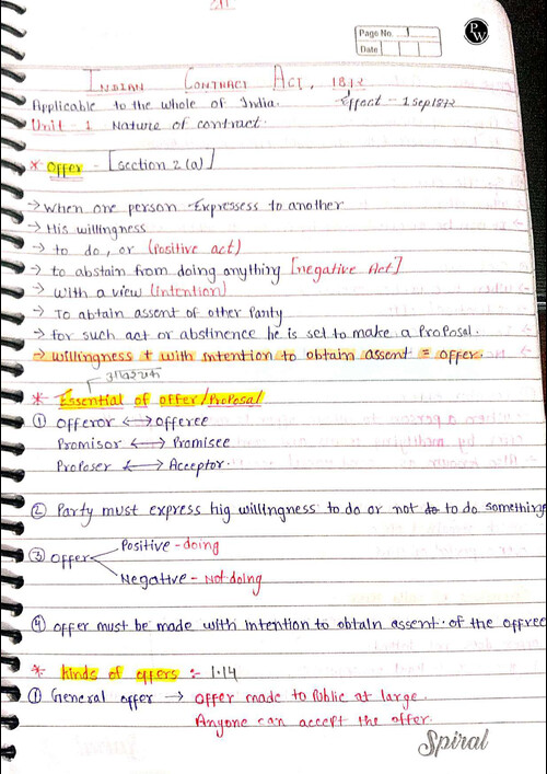Download ICA handwriting NOTES by Gurpreet Sir - Handwritten NotesNotes ...