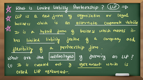 Download Limited liability partnership act, 2008 - Handwritten ...