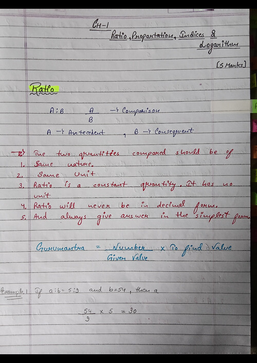 Download Handwritten notes of ch -1 maths - Detailed NotesNotes at ...